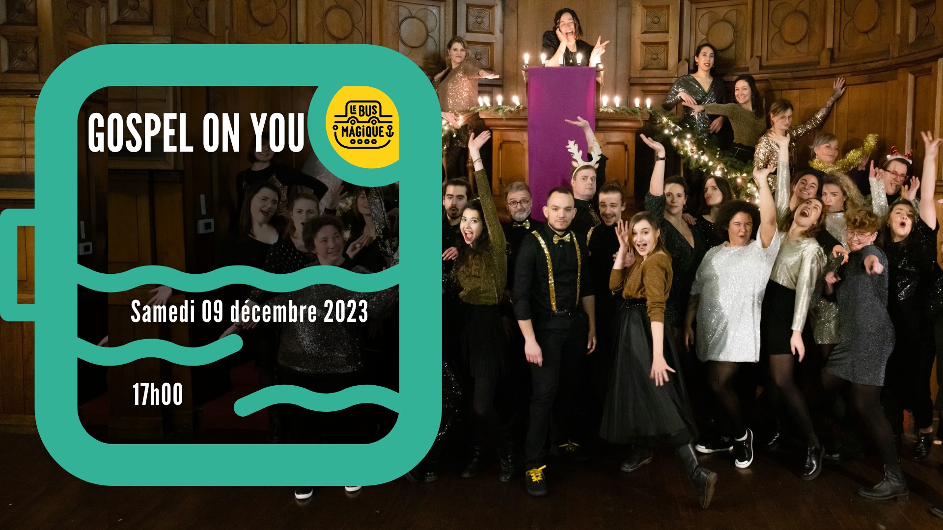 GOSPEL ON YOU !!! I Péniche le Bus magique – Le Bus Magique